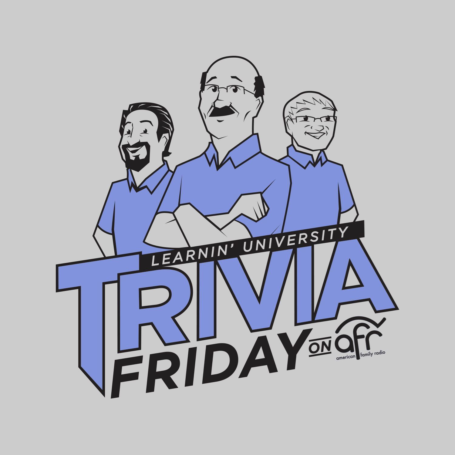AFA Resource Center - Learnin' University T-Shirt, Trivia Friday T ...
