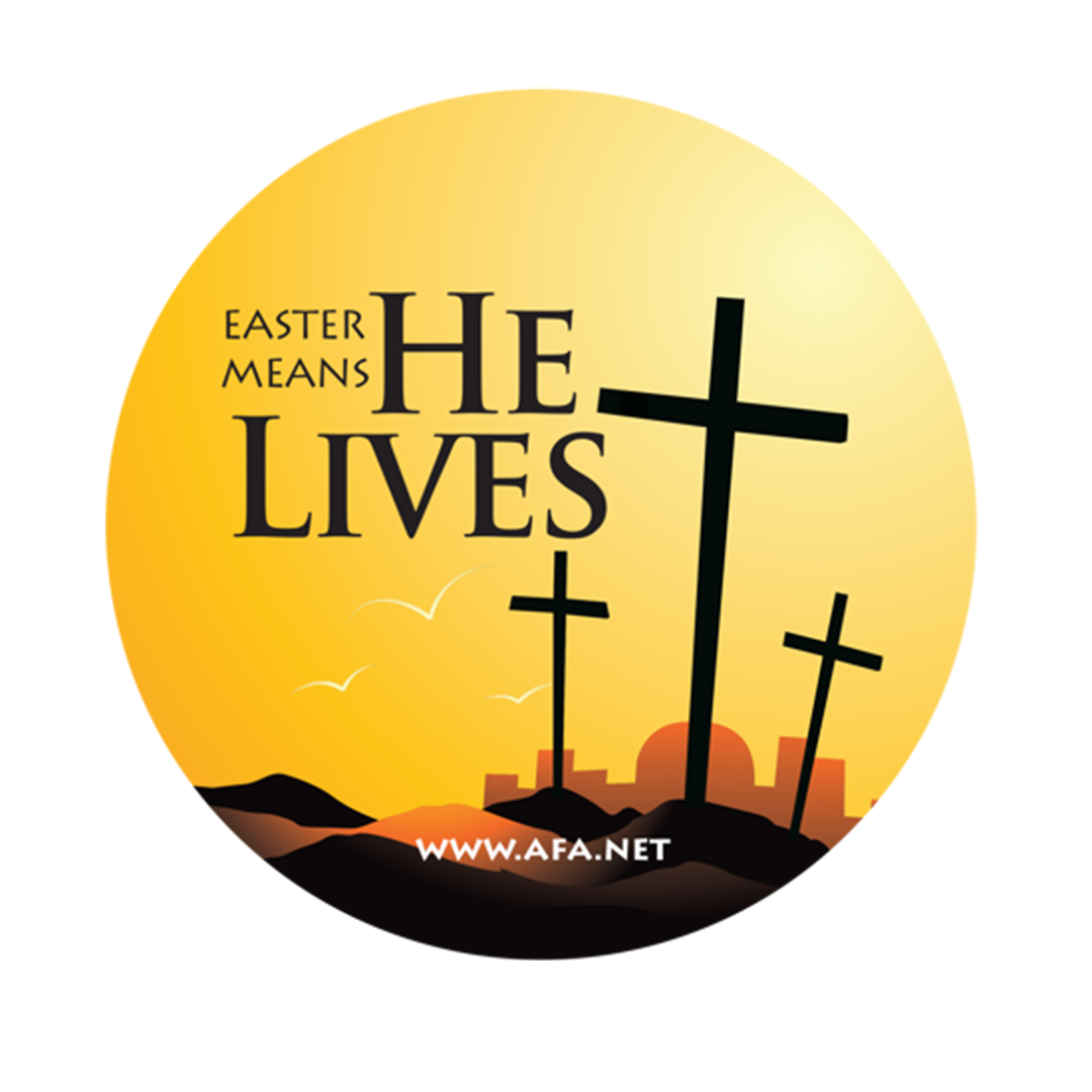 AFA Resource Center - “He Lives” Easter Stickers