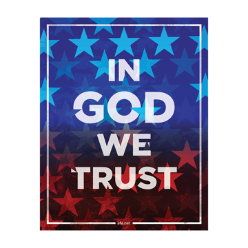AFA Resource Center - In God We Trust Poster