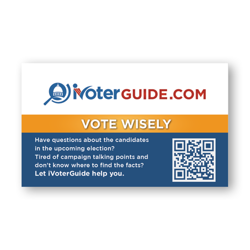 AFA Resource Center - iVoterGuide Push Cards