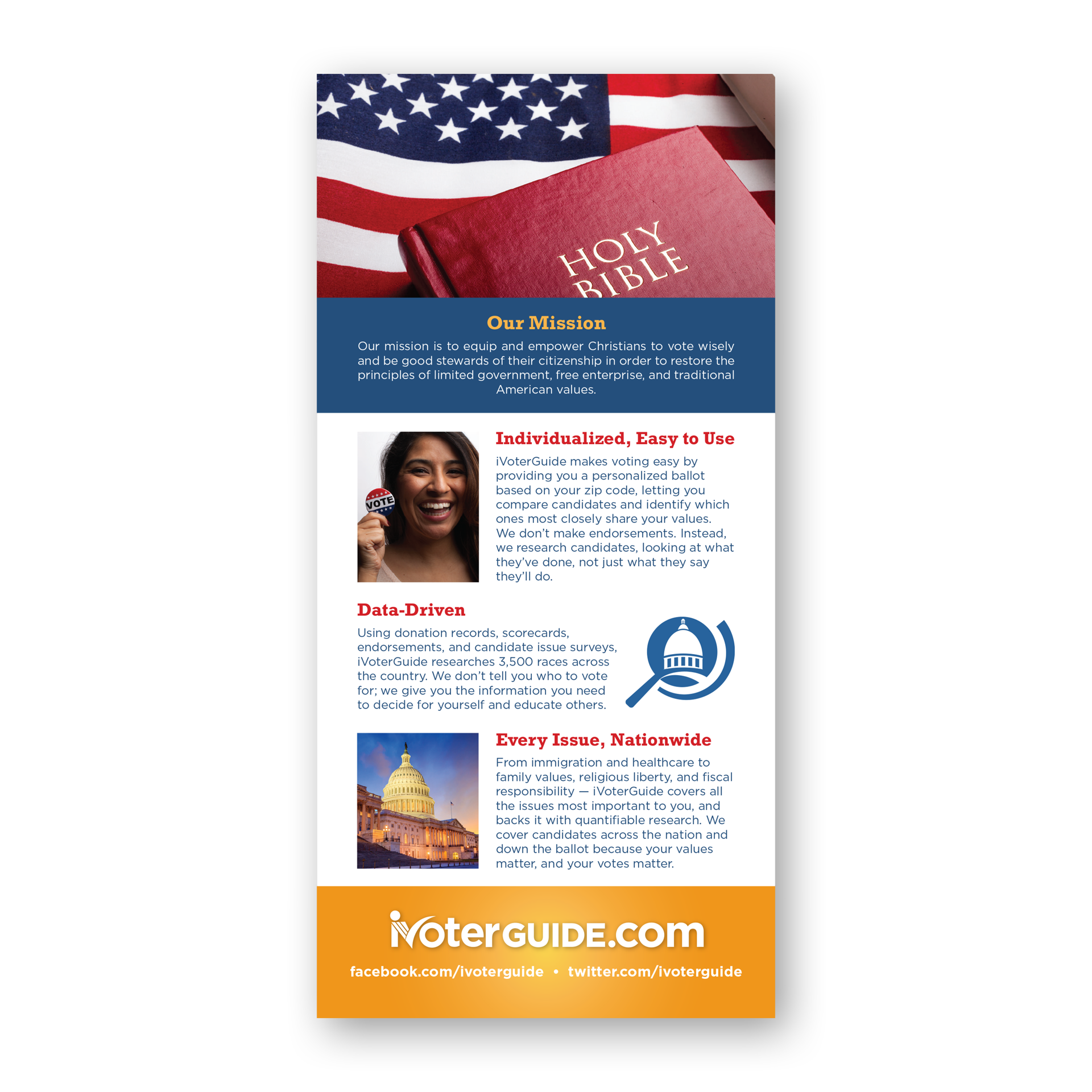 AFA Resource Center - iVoterGuide Rack Cards