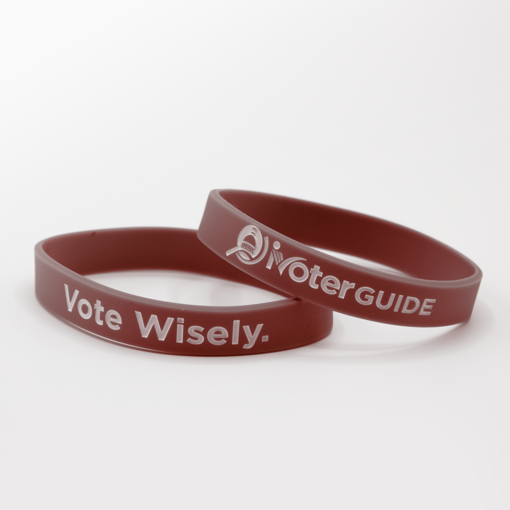 AFA Resource Center - iVoterGuide "Vote Wisely" Wristbands