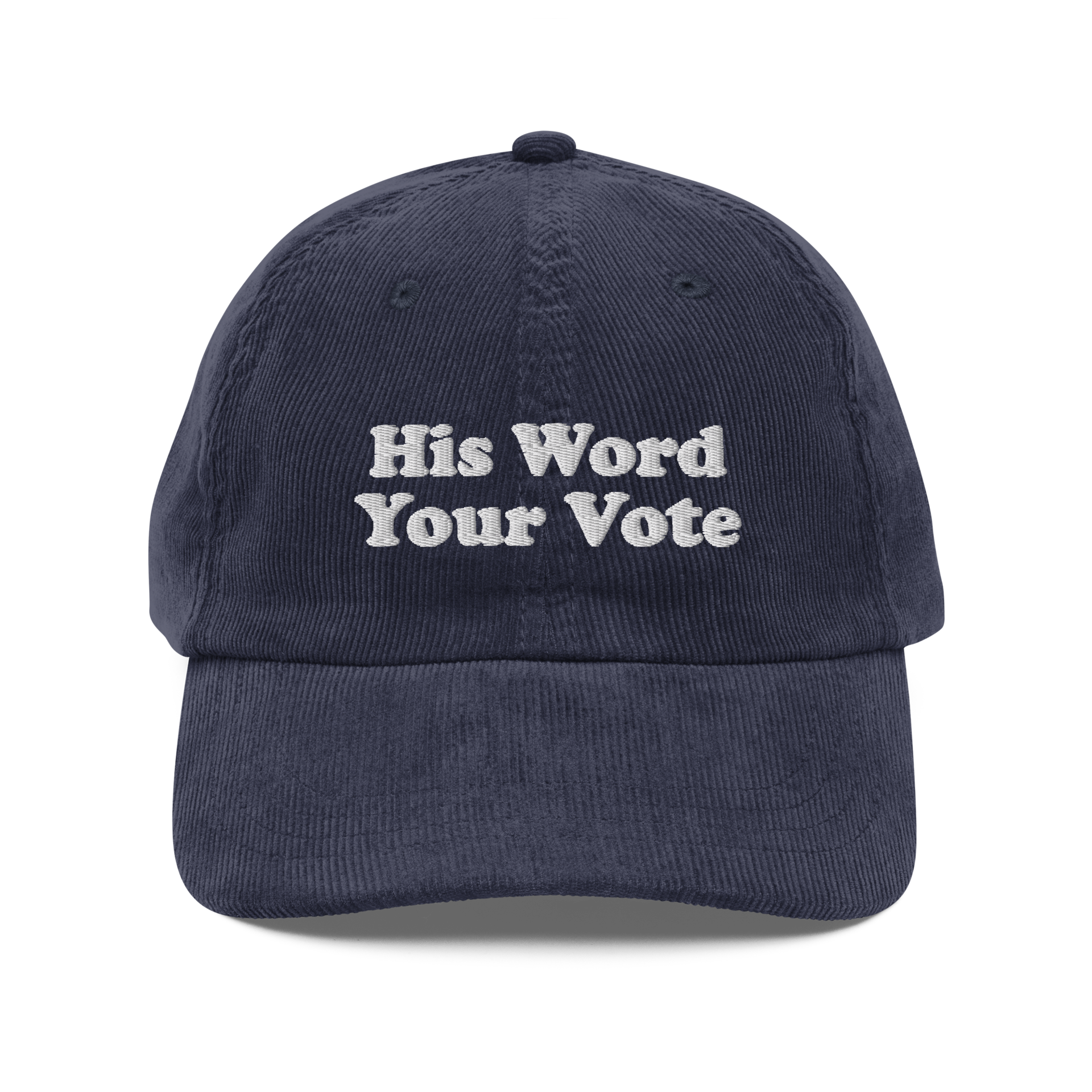 AFA Resource Center - His Word, Your Vote Corduroy Hat