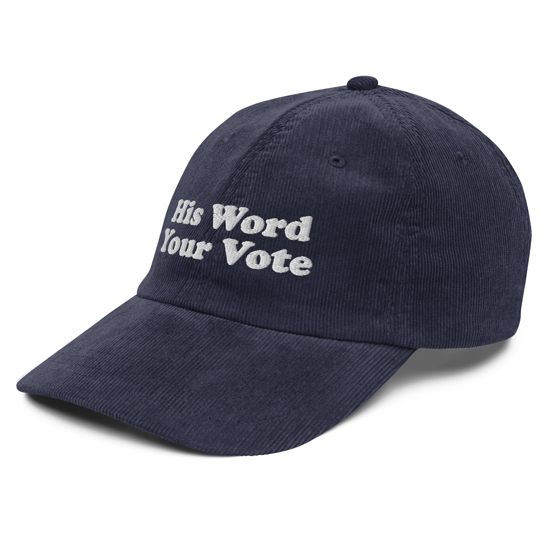 AFA Resource Center - His Word, Your Vote Corduroy Hat