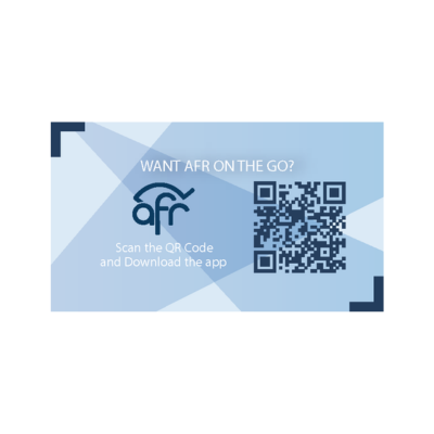 AFA Resource Center - AFR /AFA Stream Promo Cards