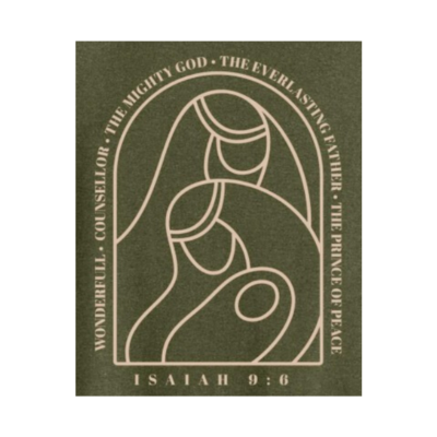 AFA Resource Center - CLEARANCE Isaiah 9:6 Lightweight Christmas Shirt