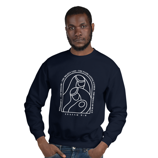 AFA Resource Center - Isaiah 9:6 (Names of Jesus) Christmas Sweatshirt