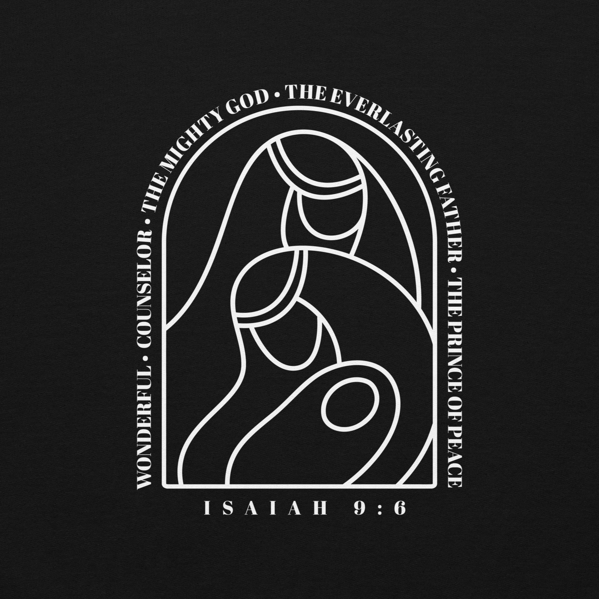 AFA Resource Center - Isaiah 9:6 (Names of Jesus) Christmas Sweatshirt