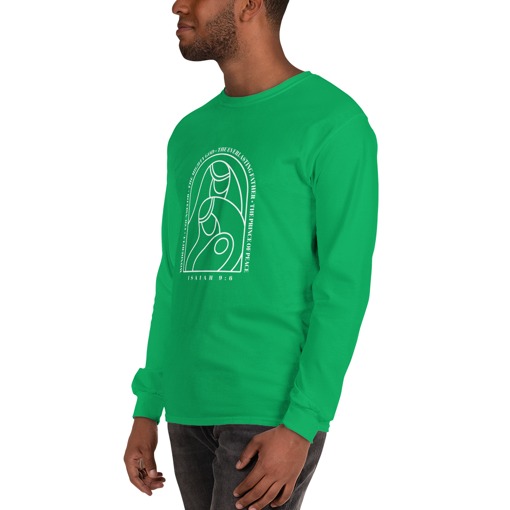 AFA Resource Center - Isaiah 9:6 (Names of Jesus) Christmas Long Sleeve Tee Shirt