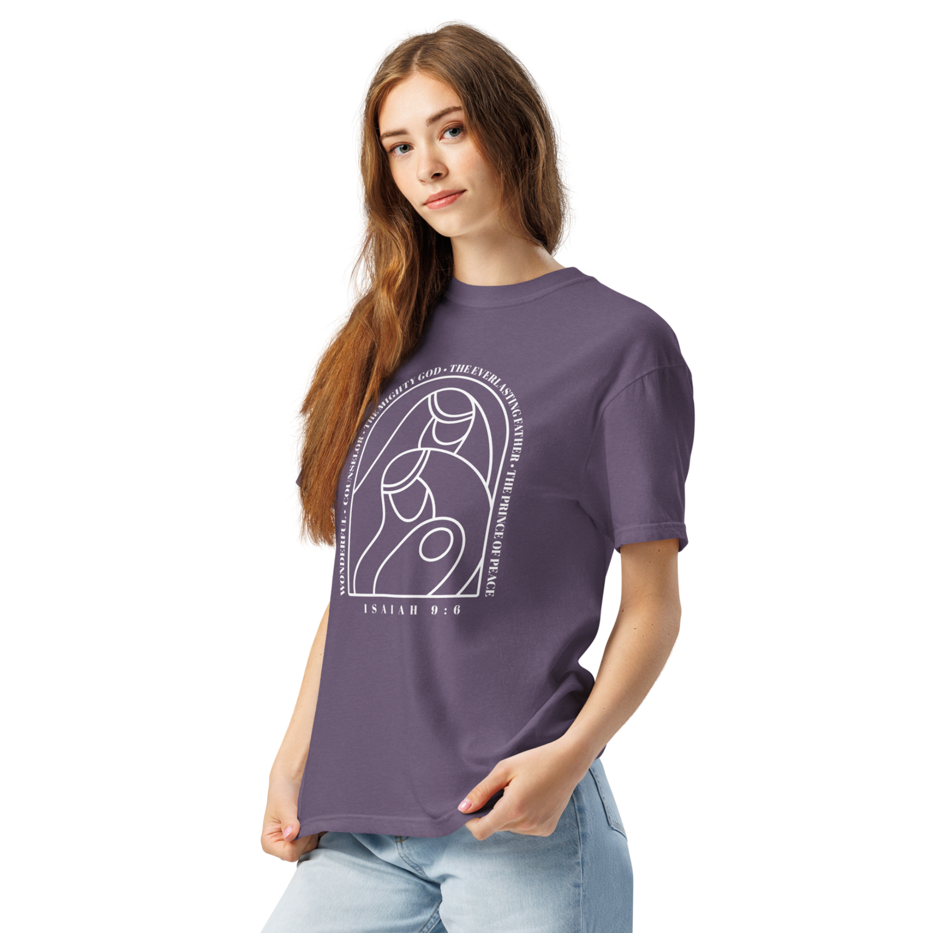 AFA Resource Center - Isaiah 9:6 (Names of Jesus) Christmas T-shirt